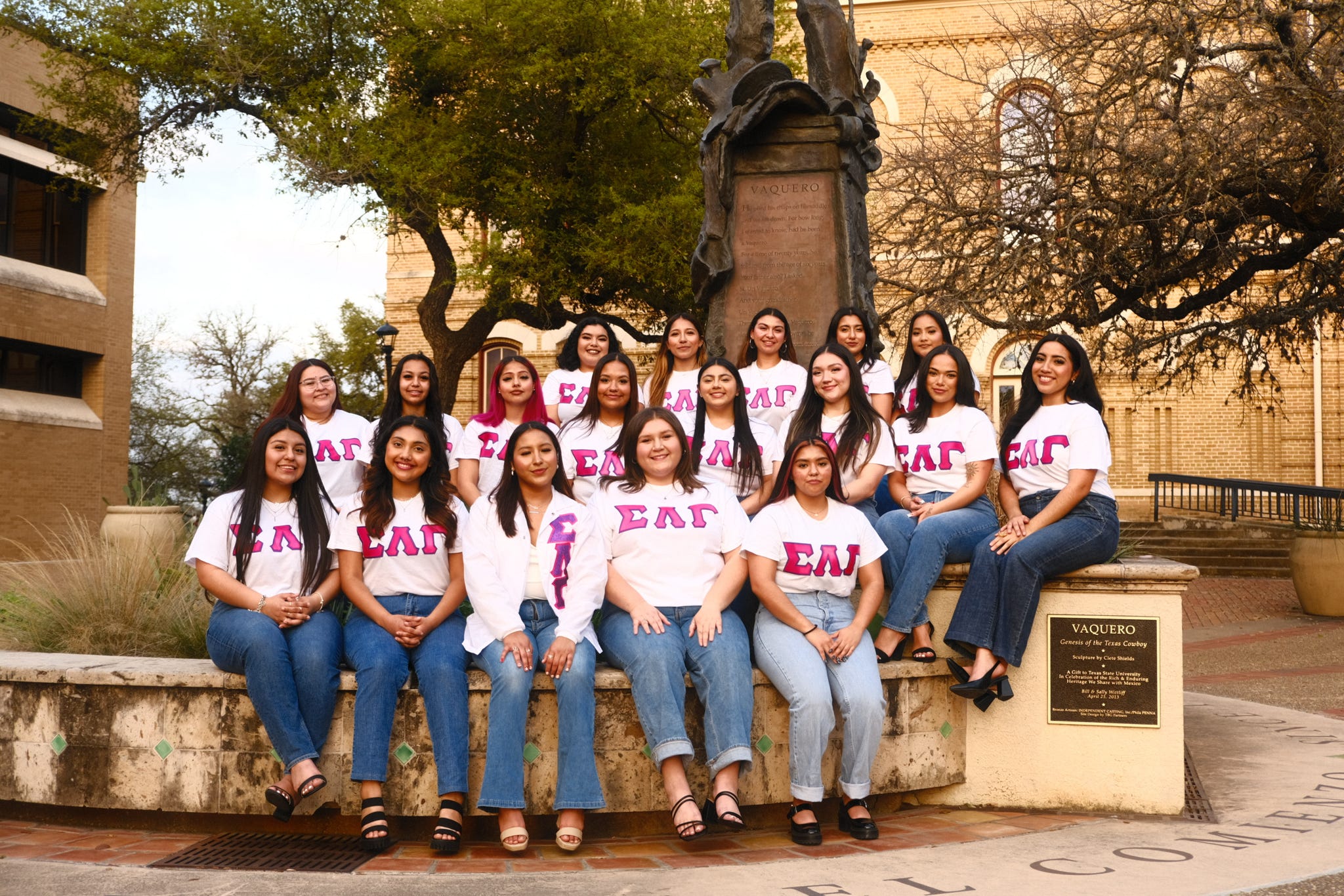Sigma Lambda Gamma : Fraternity and Sorority Life : Texas State University